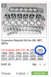 Guide To Buying A Cummins 6BTA Overhaul Kit | Diesel Pro Power