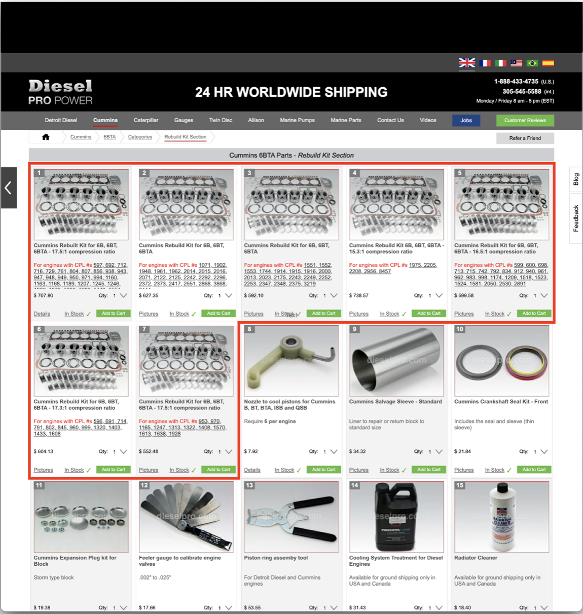 Reading Cummins Dataplates for Diesel Engines (CPL Numbers & ESN ...